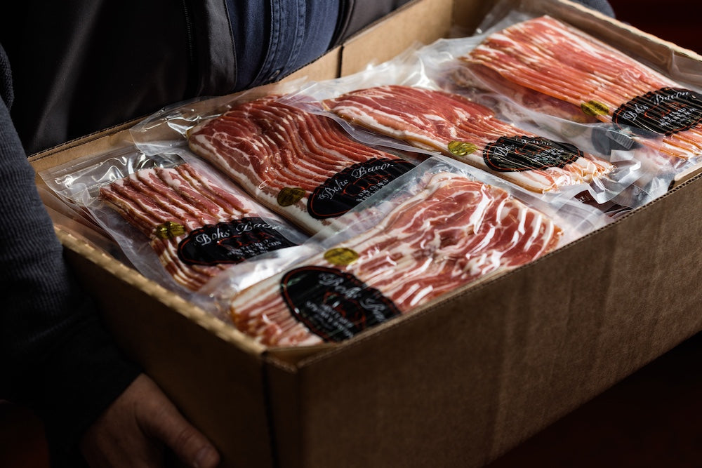 The Bush Taster Box - 6 Assorted Packs – Boks Bacon